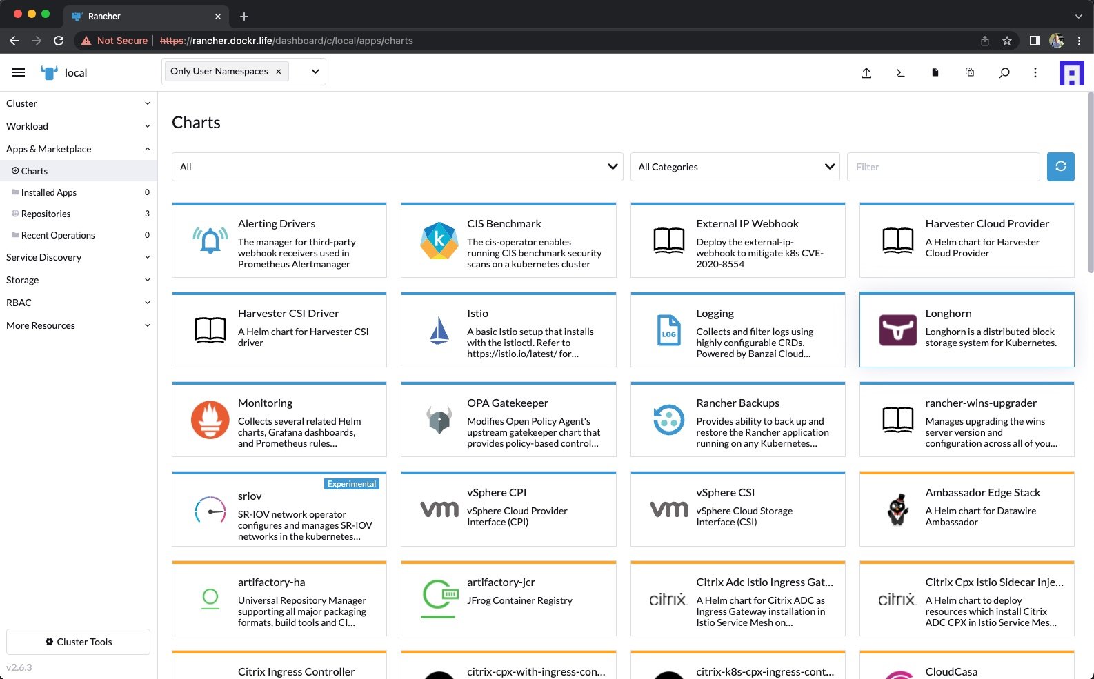 Simple RKE2, Longhorn, and Rancher Install