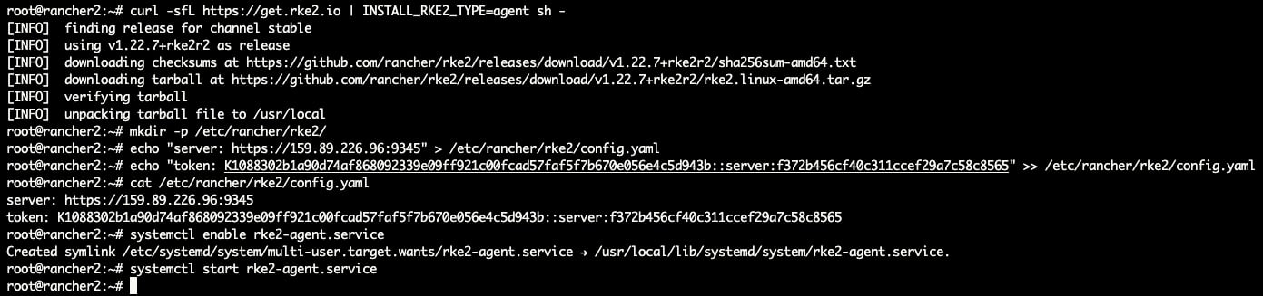 Simple RKE2, Longhorn, and Rancher Install