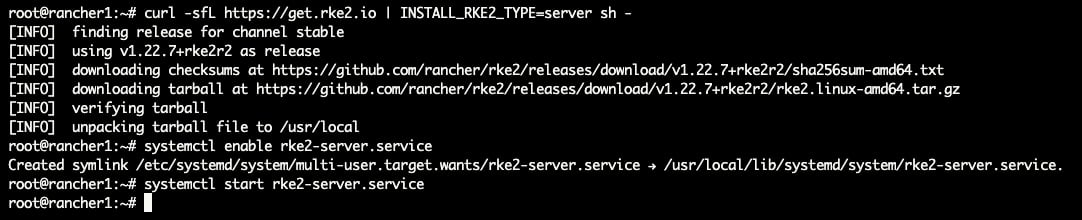 Simple RKE2, Longhorn, and Rancher Install